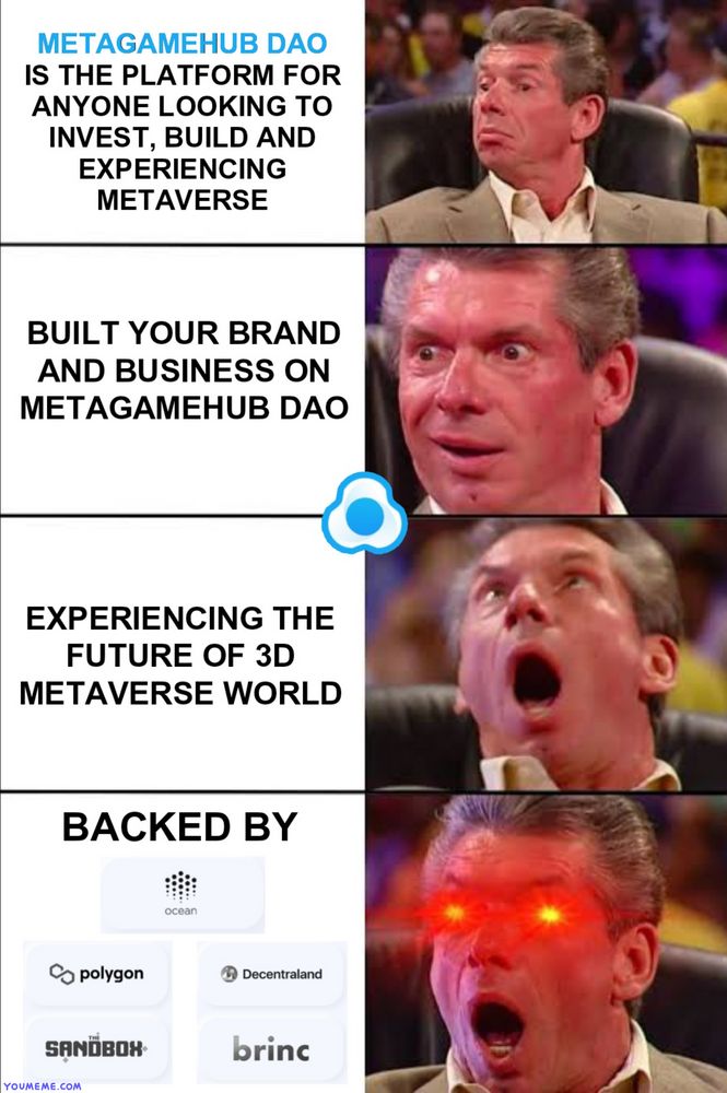 Meme Contest MGH DAO Tournament - My reaction after 1st time hearing ...