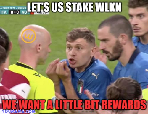 Meme Contest Walken Tournament - WLKN STAKERS WANT TO STAKE by @web3 ...
